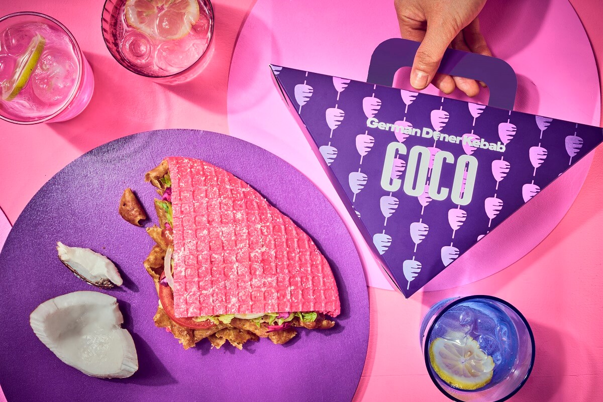 GERMAN DONER KEBAB (GDK) LAUNCHES UK'S FIRST PINK KEBAB