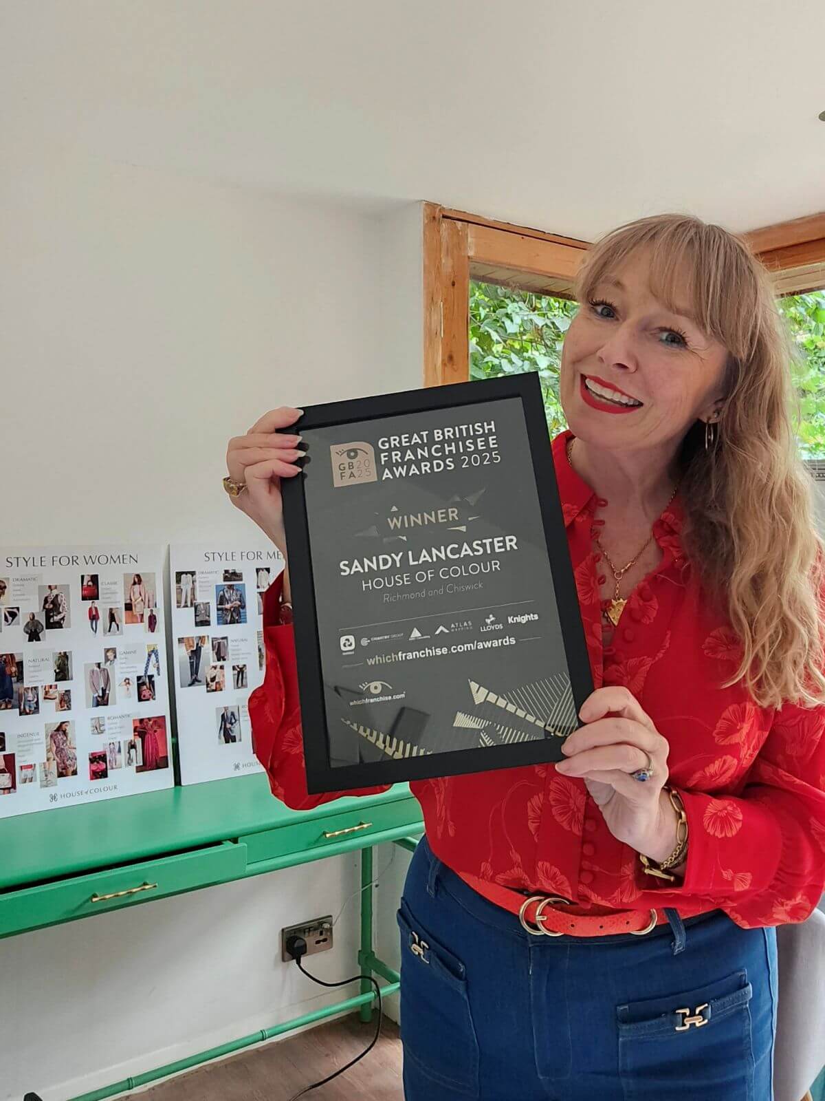 Richmond and Chiswick personal stylist franchisee wins a Great British ...